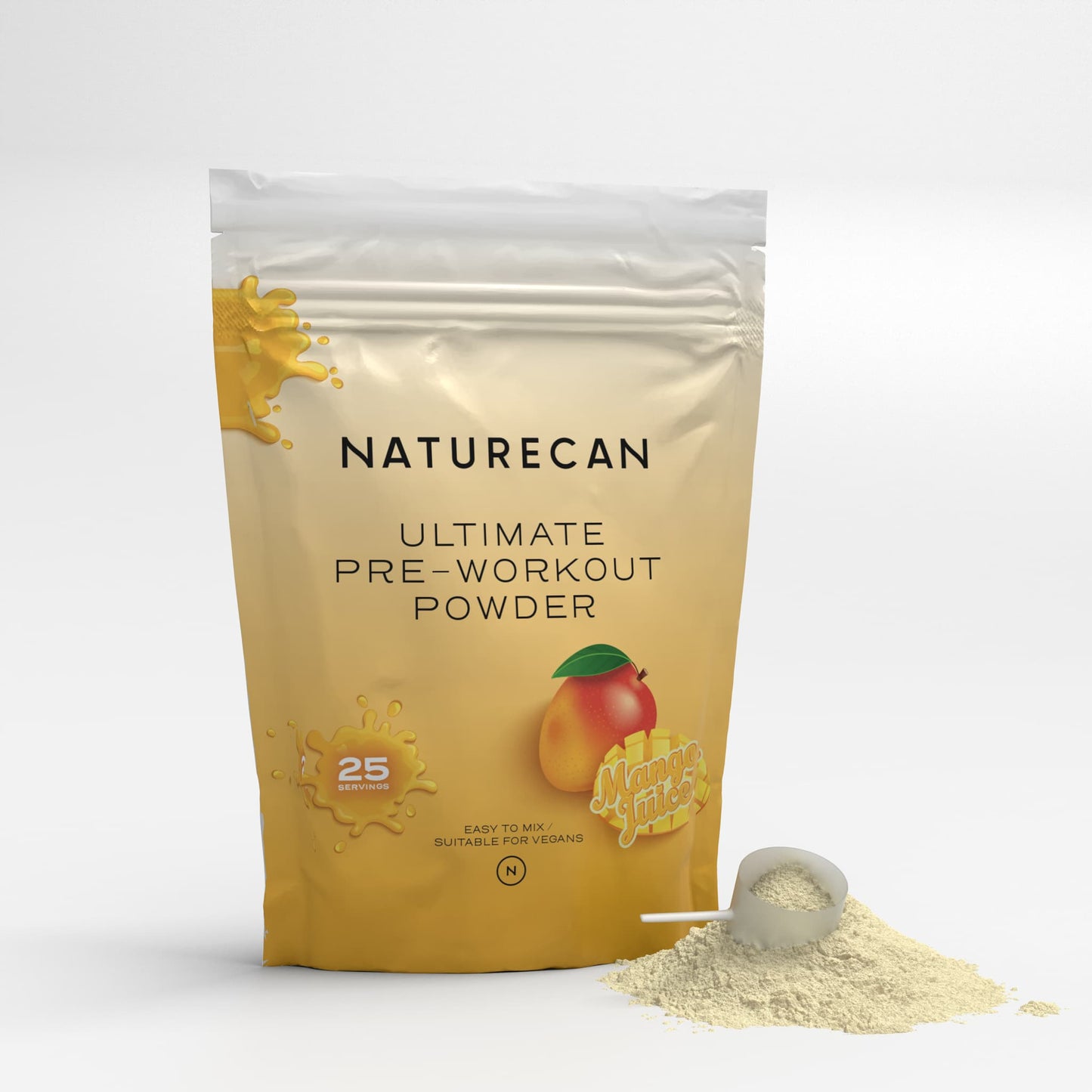 Pre Workout Powder | Mango Flavour Pre Workout Drink | Naturecan TH